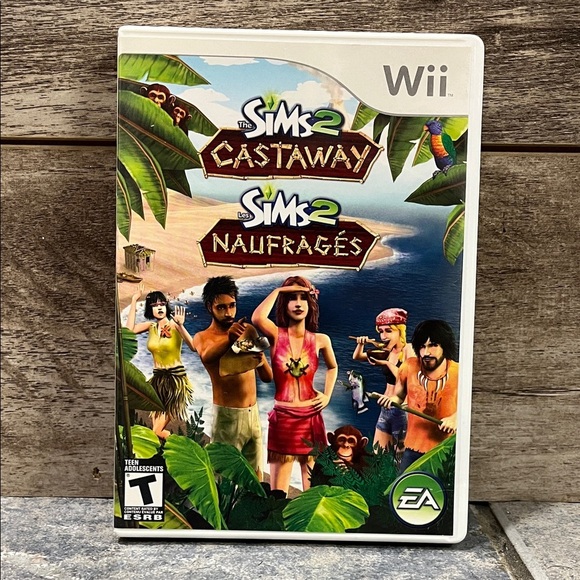 Sony | Video Games & Consoles | 5 For 6 The Sims 2 Castaway For Wii ...